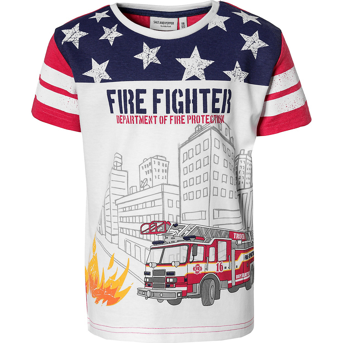 T Shirt Für Jungen Feuerwehr Salt And Pepper Mytoys