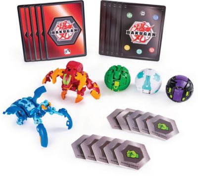 Bakugan Battle Pack mit 5 Bakugan (2 Ultra & 3 Basic Balls ...