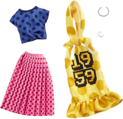 Barbie Fashions 2er-Pack Moden Rainbow and Floral, Barbie | myToys
