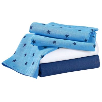 3er-Pack Mullwindeln 80x80 cm, bornino | myToys