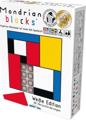 Brettspiel Mondrian Blocks Weiße Edition, Asmodee | myToys