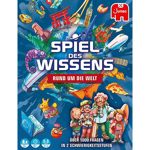 Spiel des Wissens - Rund um die Welt, Jumbo | myToys Spiel des Wissens - Rund um die Welt, Jumbo | myToys