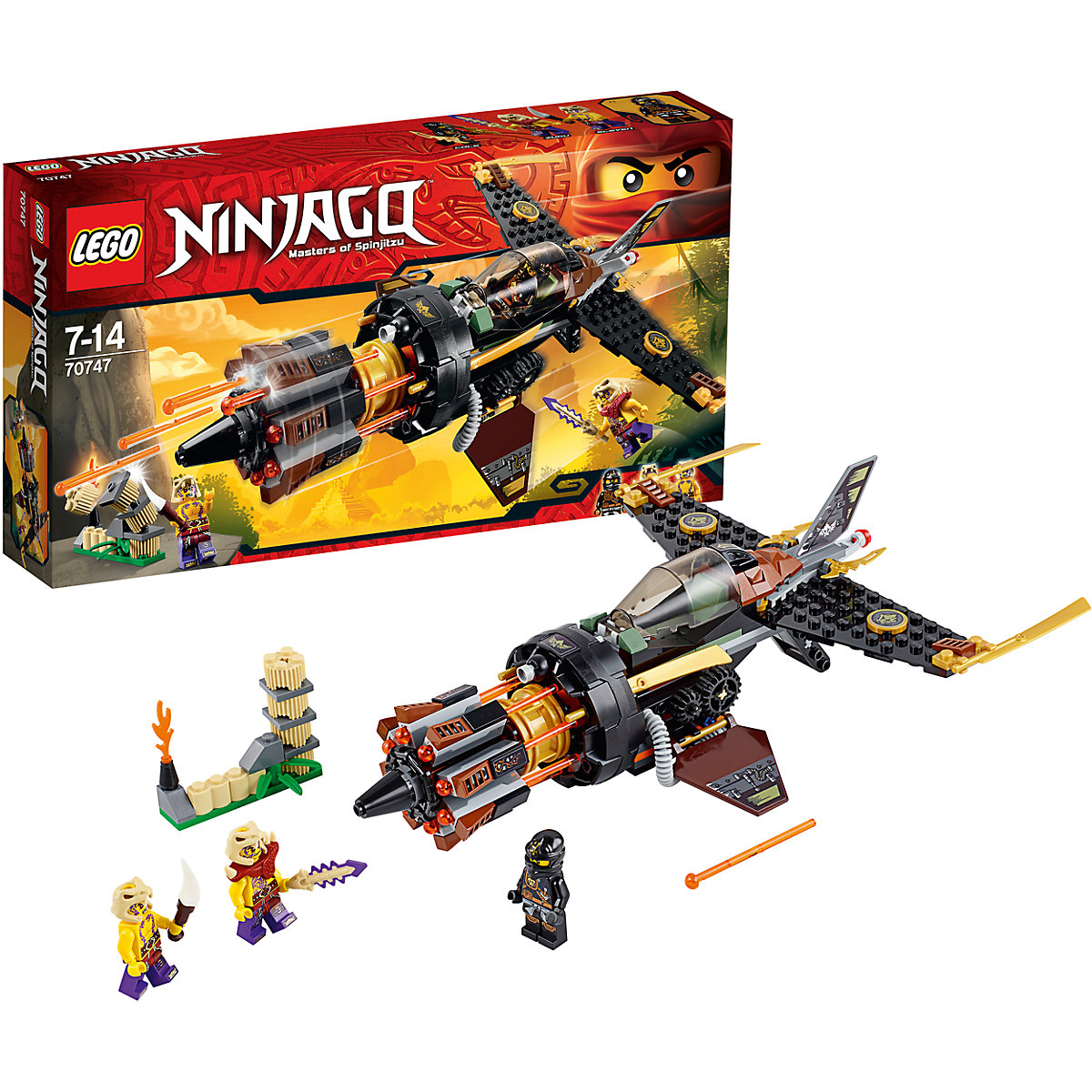 Lego 70747 Ninjago Coles Felsenbrecher Lego Ninjago Mytoys